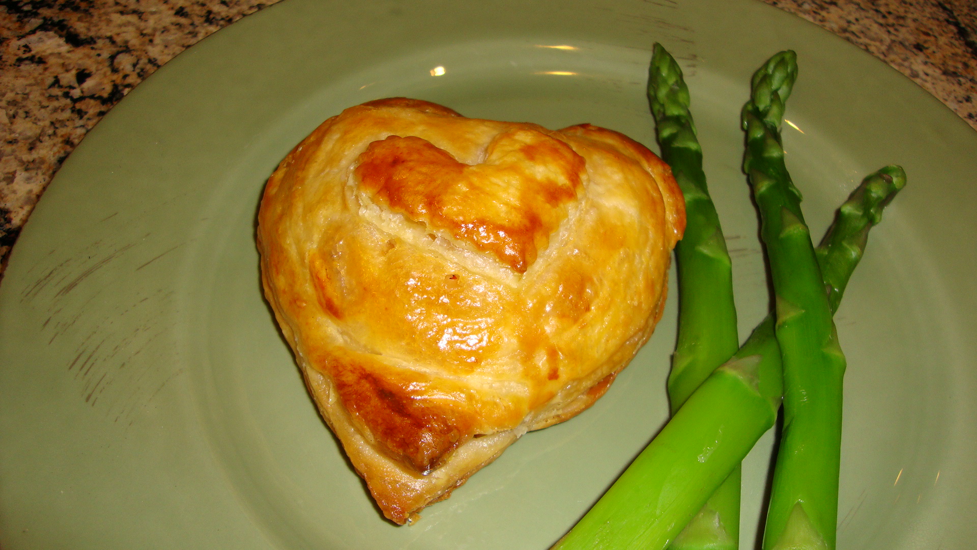 Heart Shape Salmon en Croute with Dill Sauce – Life of the Party Always!