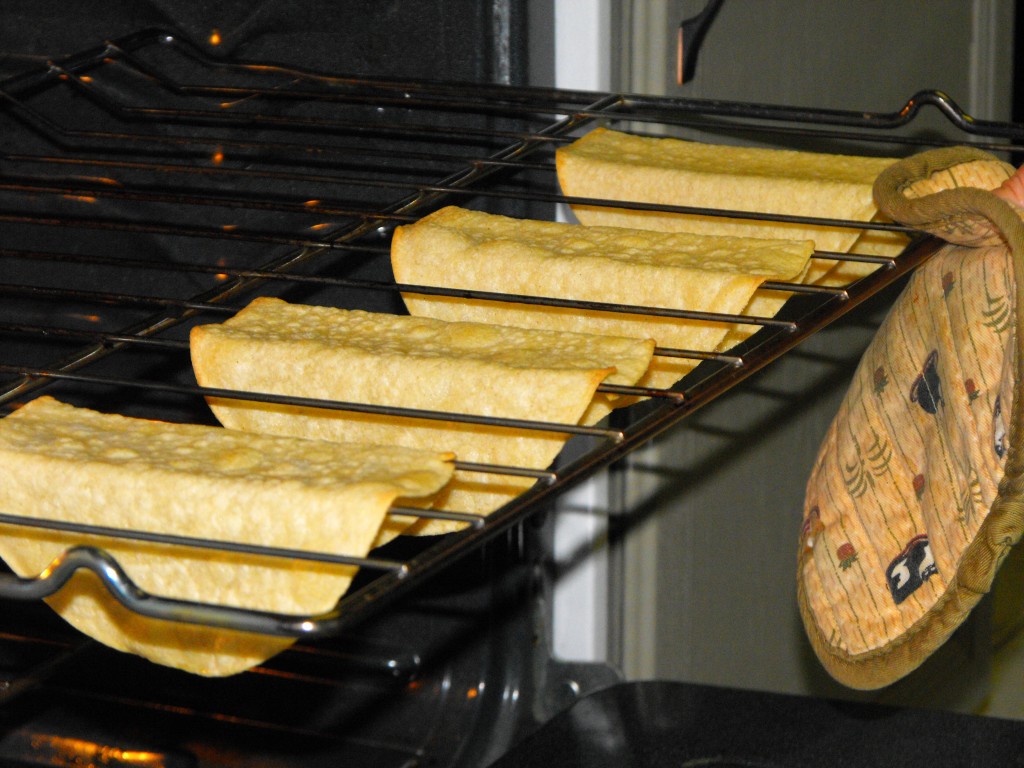 Crock Pot Chicken Tacos with Baked Taco Shells – Life of the Party Always!