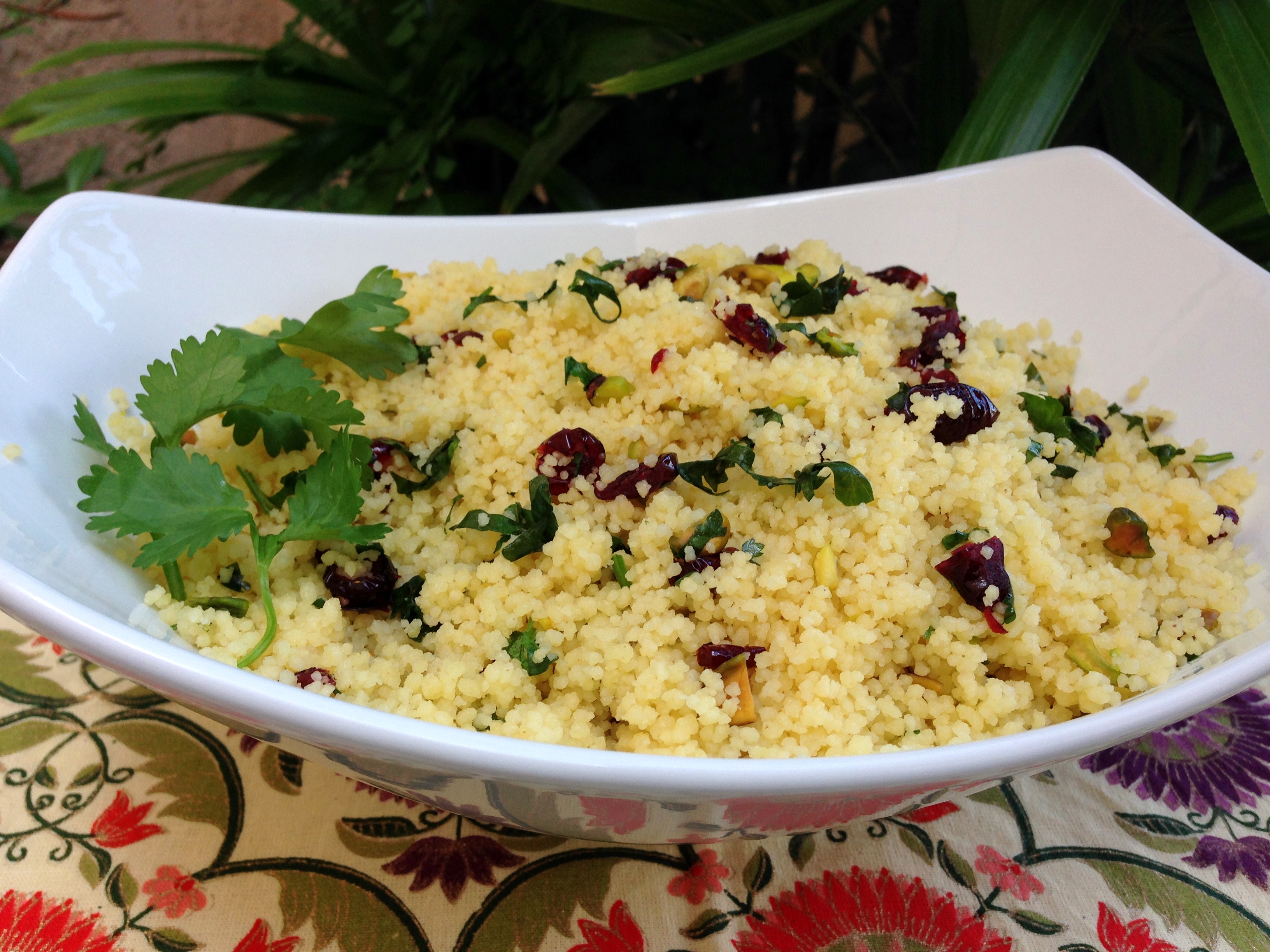 Cranberry Pistachio Couscous – Life of the Party Always!