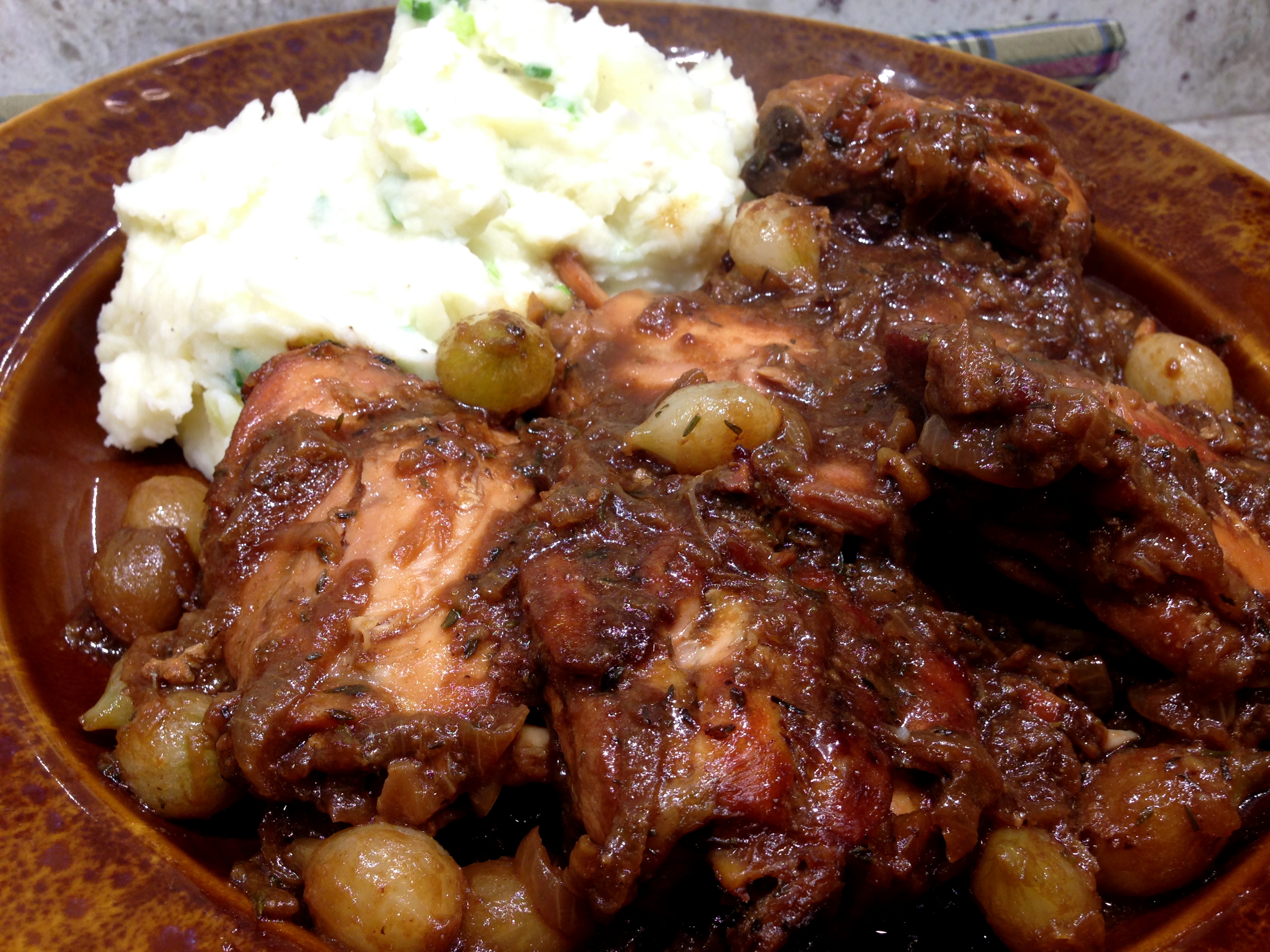 Guinness Braised Chicken with Irish Champ – Life of the Party Always!